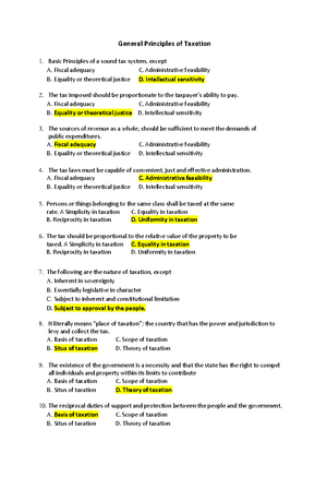 Taxation as distinguished from police power and power of eminent domain ...