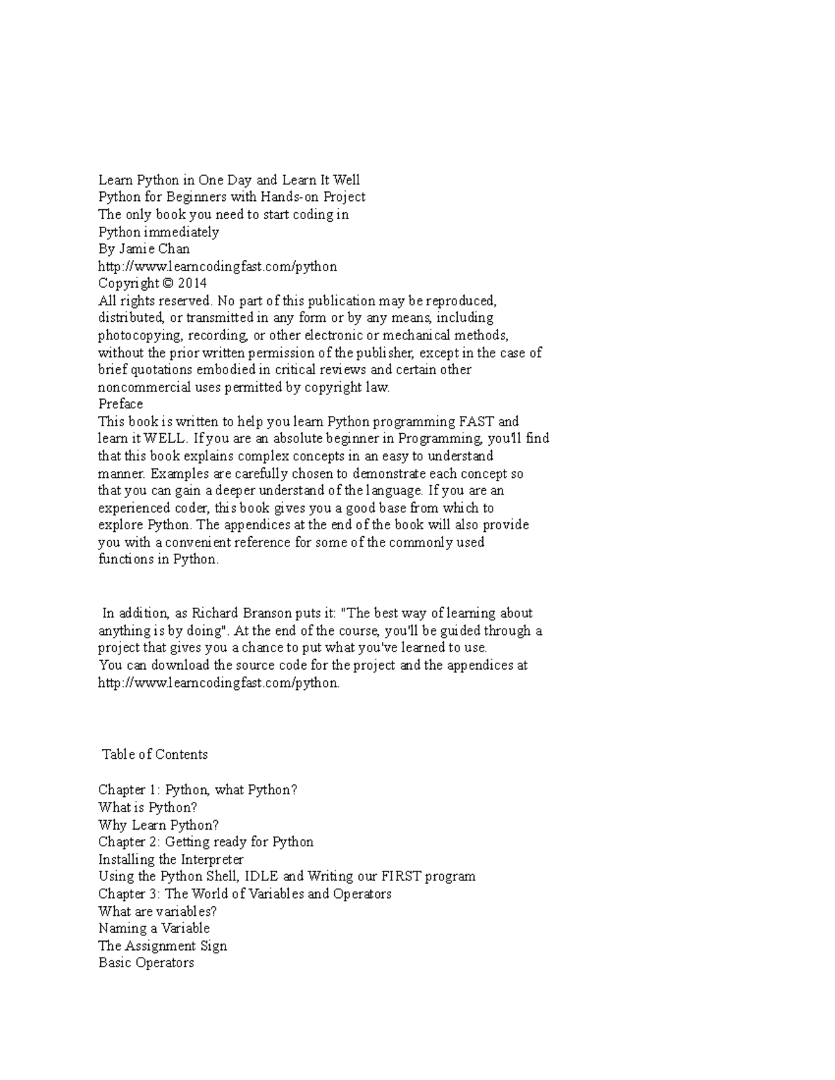 Proggramming - Technology and programming - Learn Python in One Day and ...