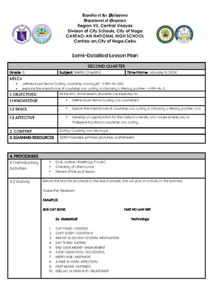 DEAR Narrative Report FEB. 23, 2024 - R epublic of the P hilippines ...