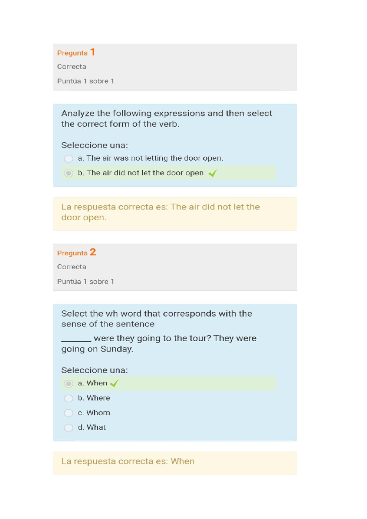 Inglés 2 - Examen - idioma extranjero II - Studocu