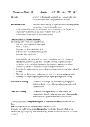 Management chapter 2 - Lecture notes 2 - Management Chapter 2 The ...
