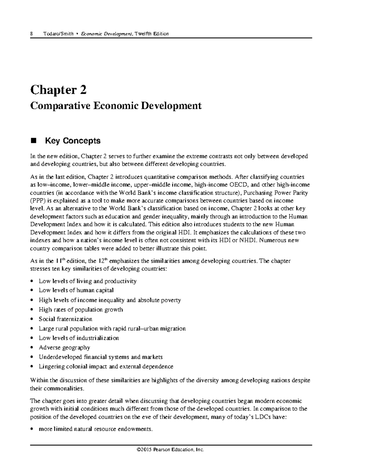 Chap2 - A book - 8 Todaro/Smith • Economic Development, Twelfth Edition ...