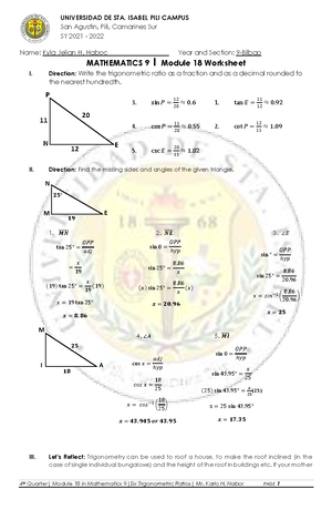 Trigreviewsheets - Review Sheets - REVIEW SHEETS TRIGONOMETRY MATH 112 ...