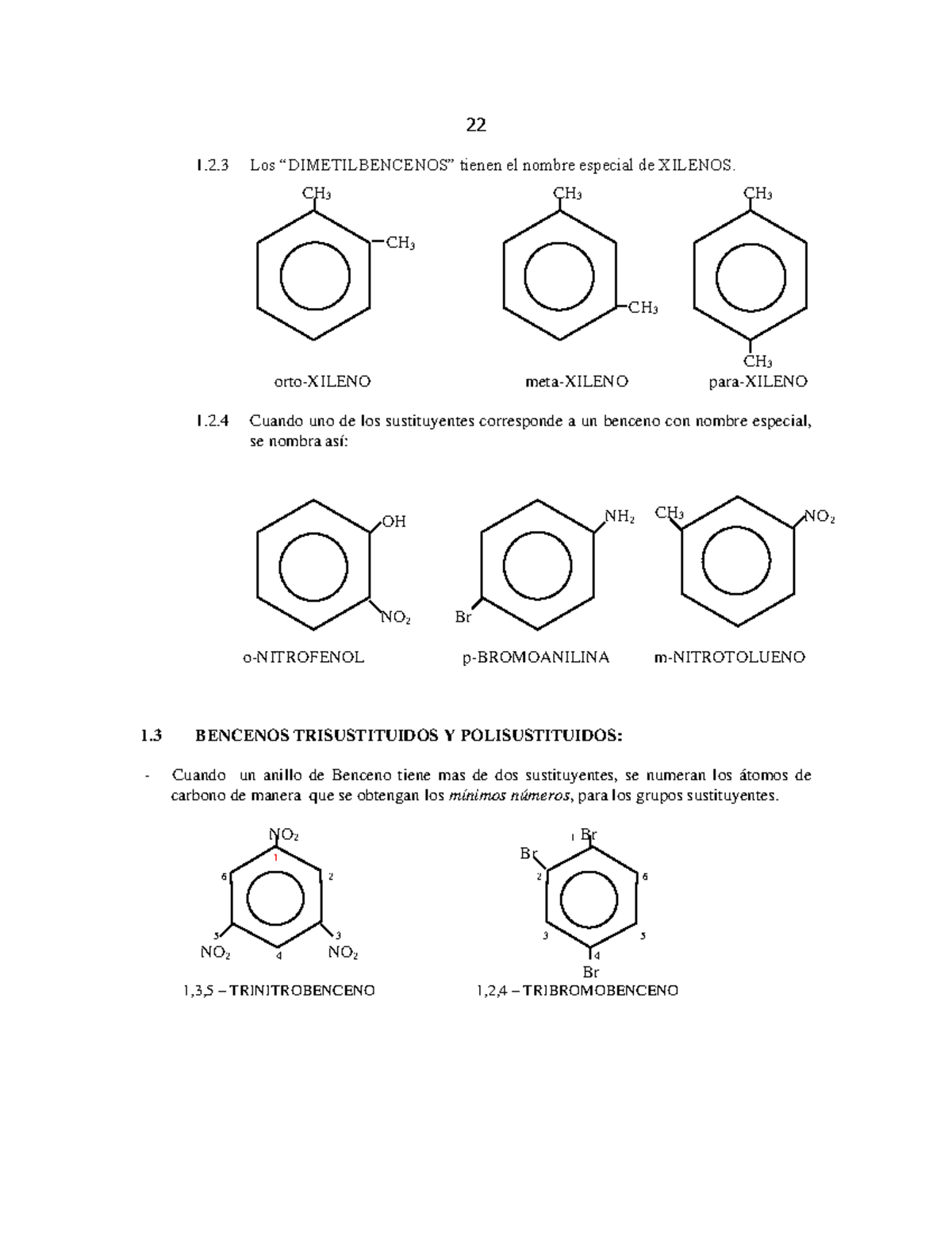 Quimica Organica Tercera Parte 22-31 - 1.2 Los “DIMETILBENCENOS” tienen ...