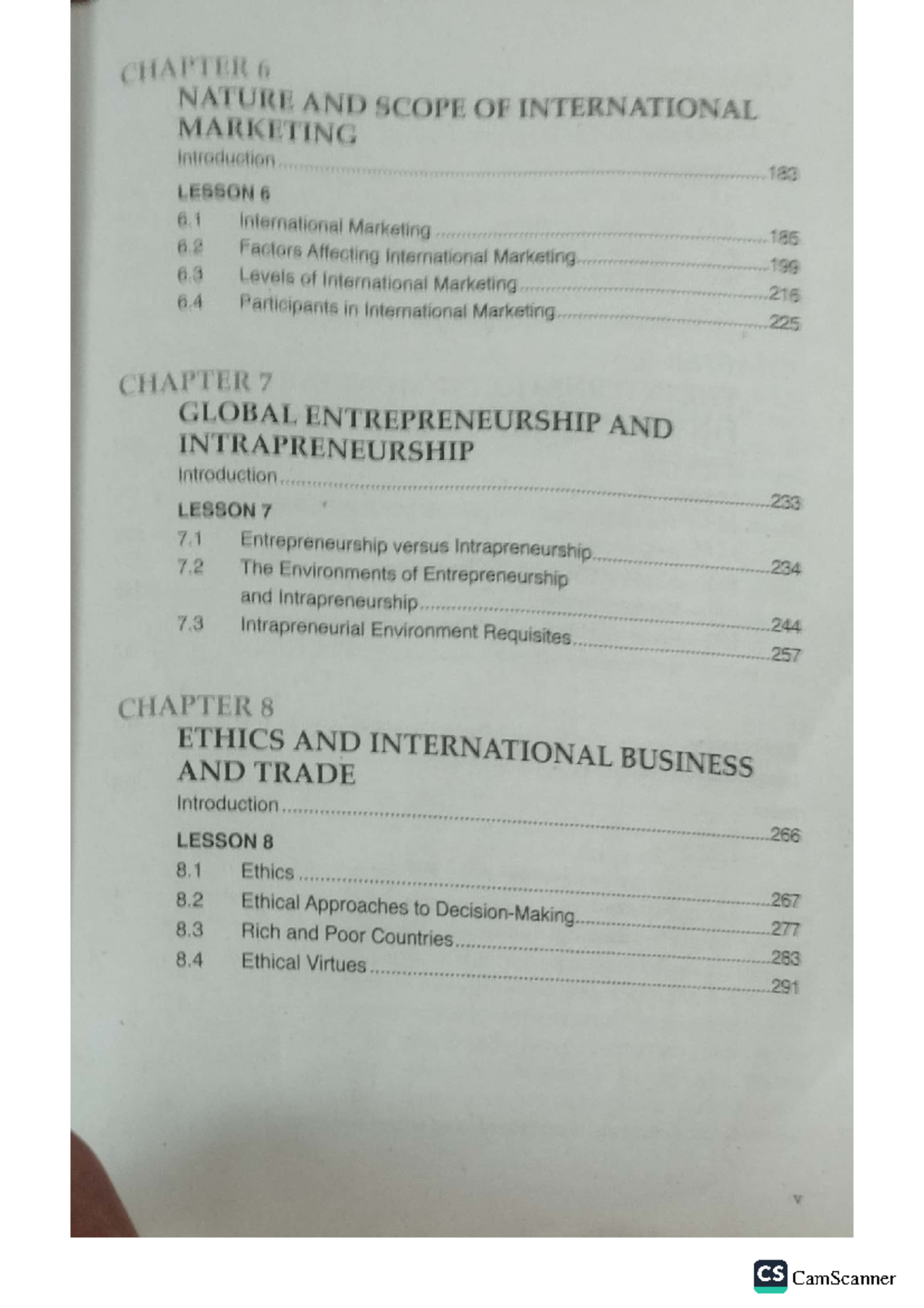 Chapter 7 International Business and trade - CHAPTER 6 NATURE AND SCOPE ...