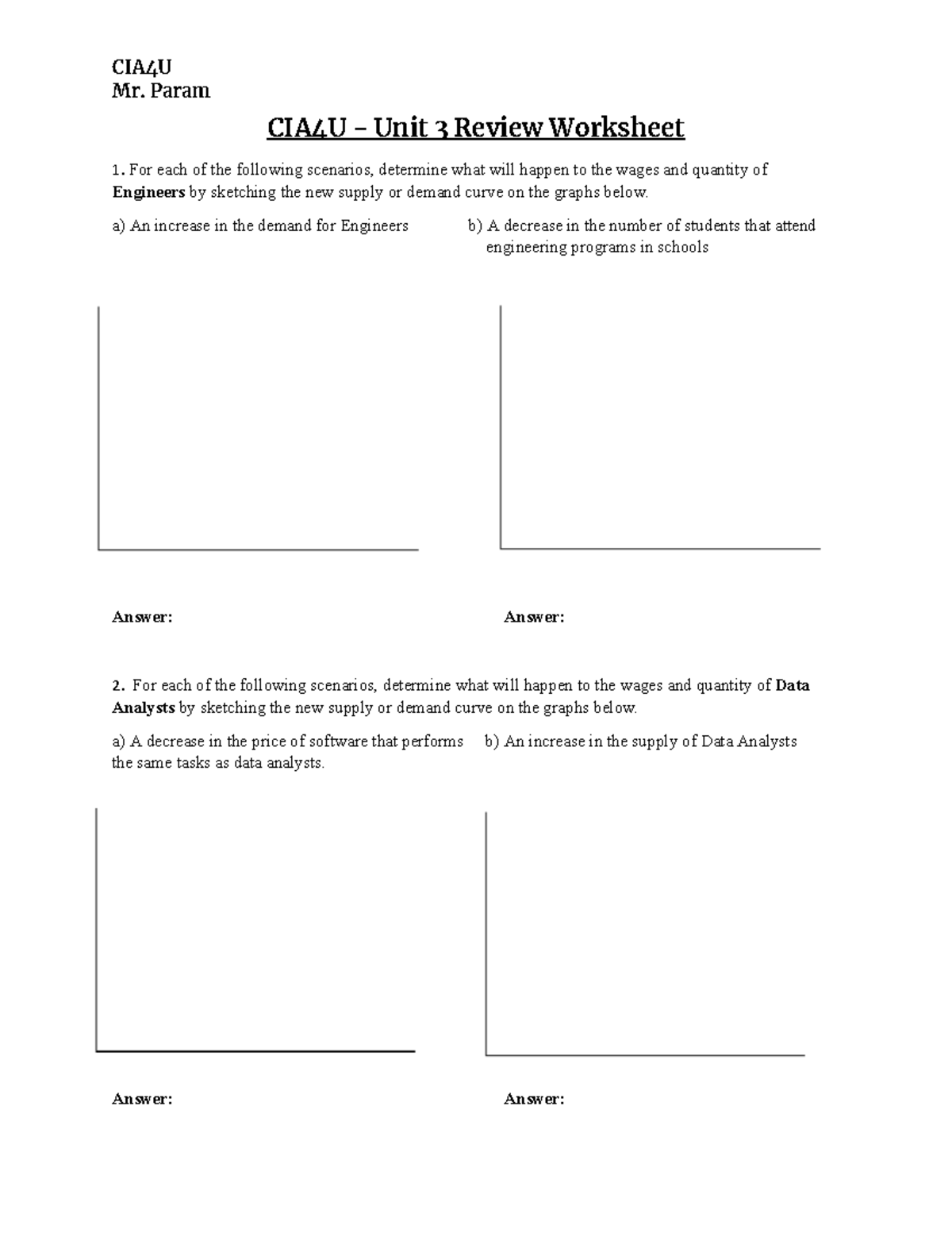 CIA4U Unit 3 - Test Review Practice Sheet - CIA4U Mr. Param CIA4U ...