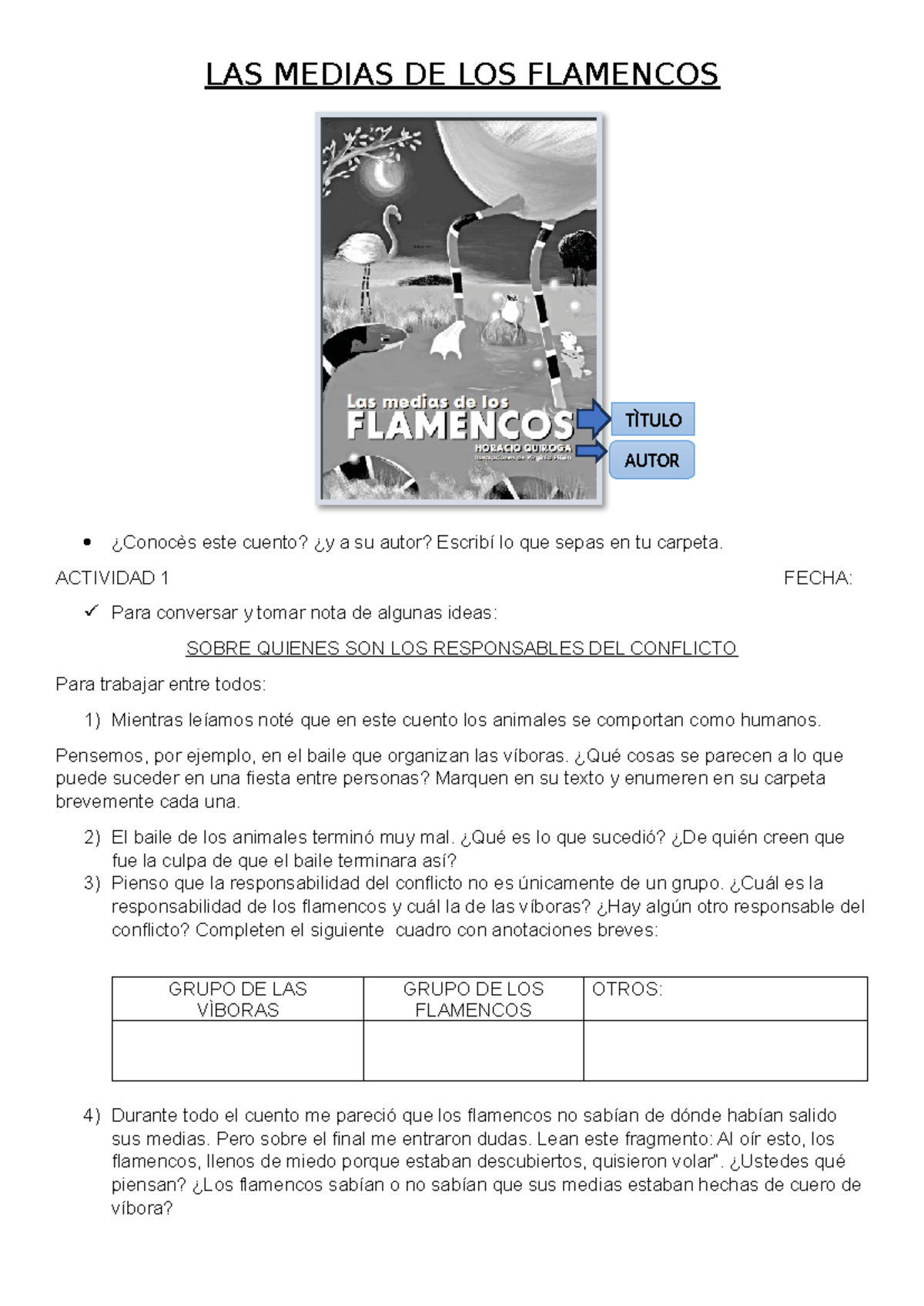 LAS Medias DE LOS Flamencos - LAS MEDIAS DE LOS FLAMENCOS ¿Conocès este ...