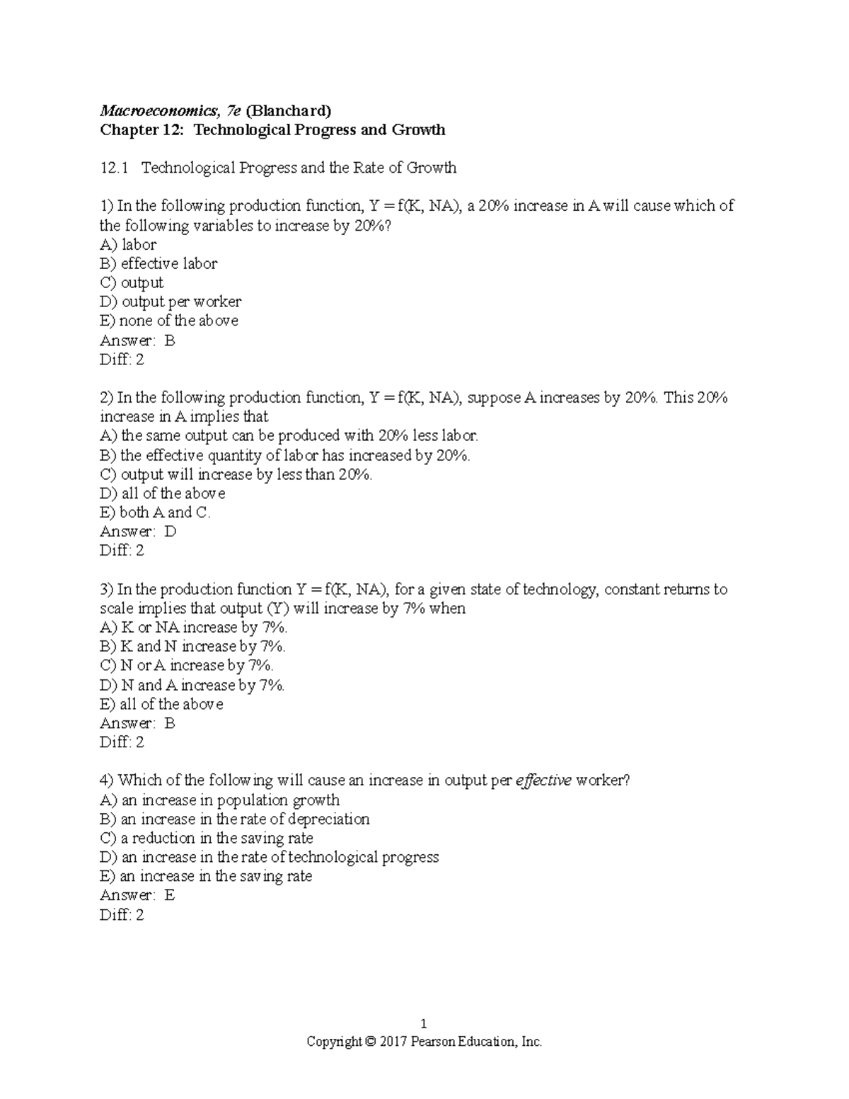 Chapter 12 - Tsinghua Economics Series in English: Macroeconomics (7th Edition) (English - - Studocu