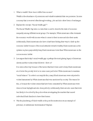 Racism and Immigration - Social Justice 10 24 - Impact of Racism on US ...