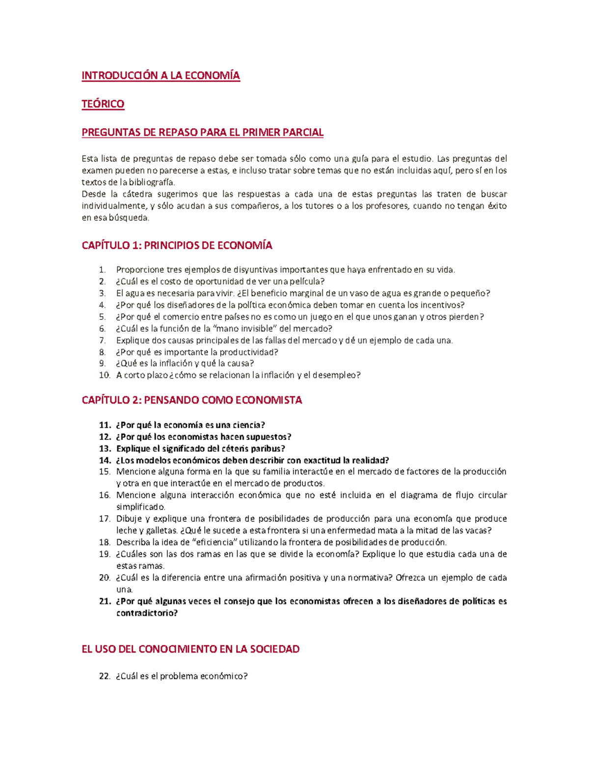 Teórico - Preguntas DE Repaso ...