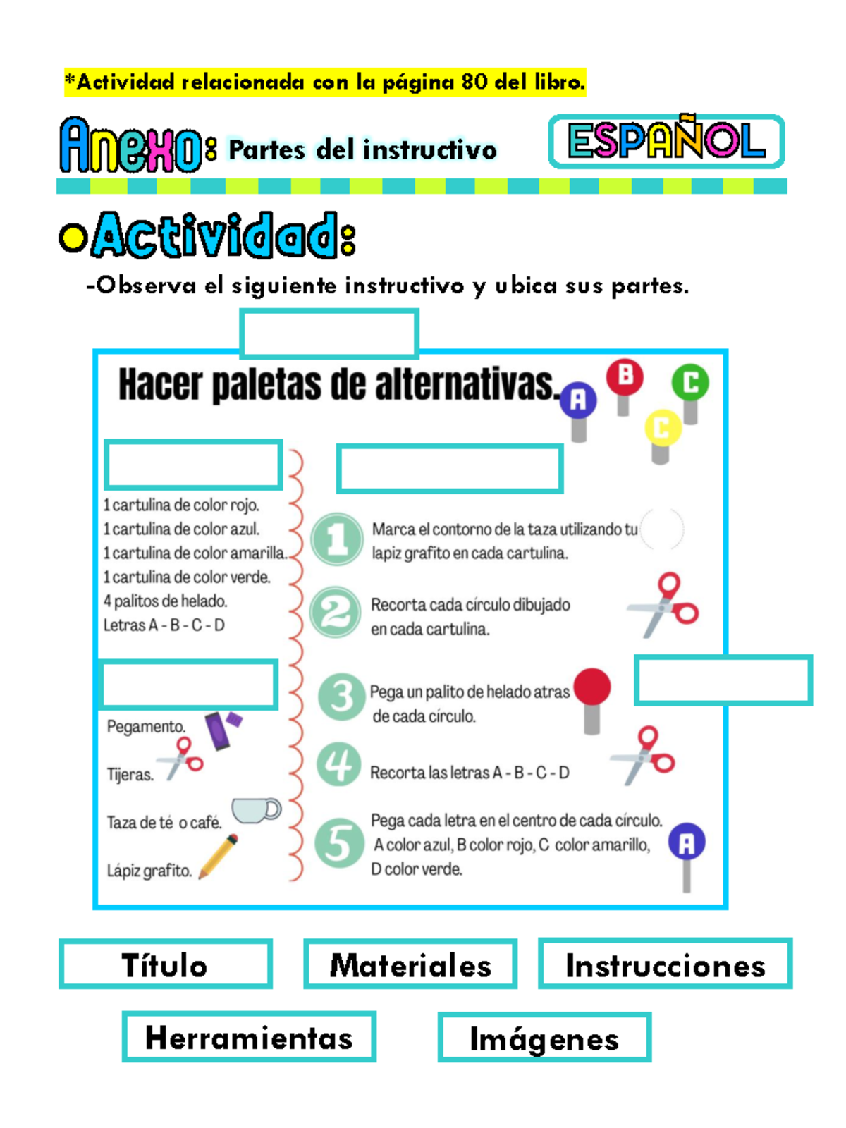 Semana DEL 16 AL 20 DE Enero DE 2023. - Partes del instructivo ...