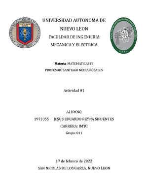 Actividad # 4 integrado 7404 not - IT-7-ACM-02-R REVISIÓ No.: 5 PROF. M ...
