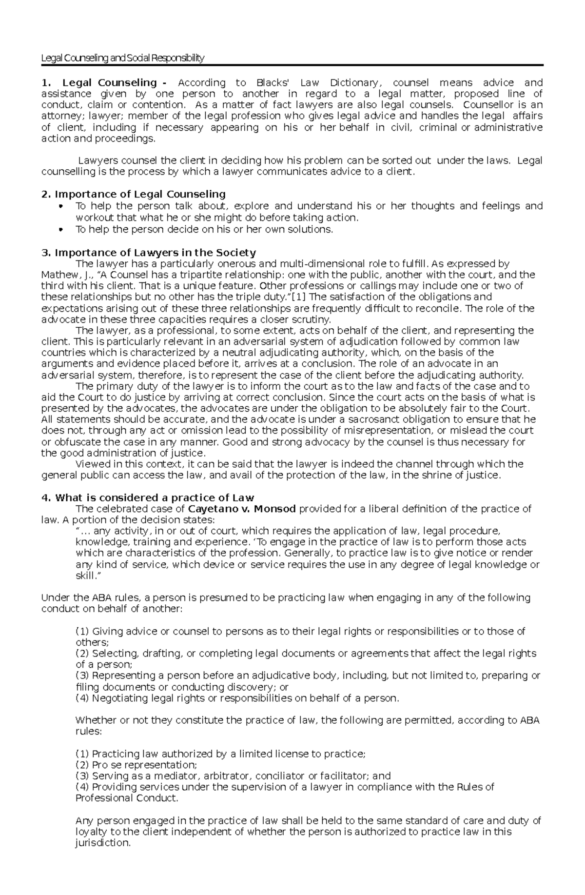 Legal-counsel-1st-assignment compress - Legal Counseling and Social ...