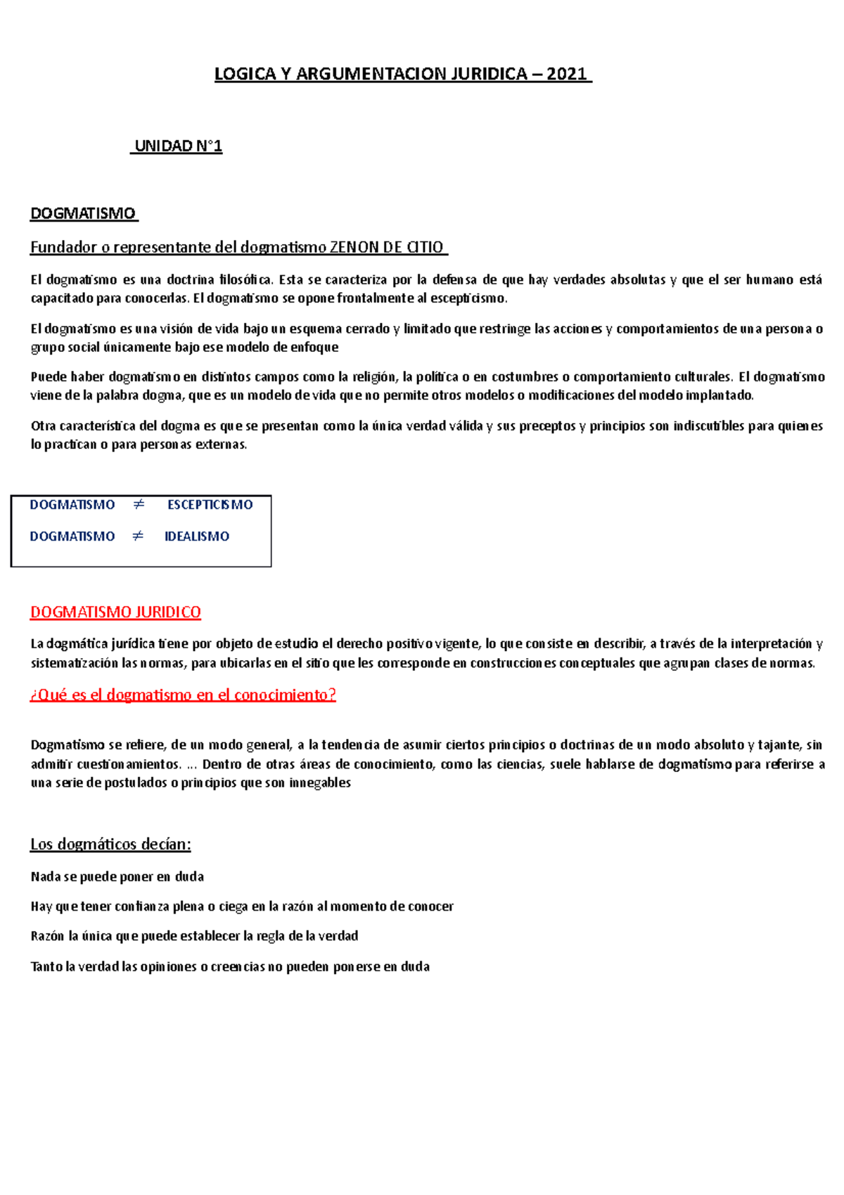 Logica Y Argumentacion Juridica estudio - Lógica y Argumentación ...