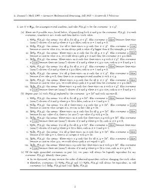 1365 homework 9 - E. Dummit's Math 1365 ∼ Intensive Mathematical ...