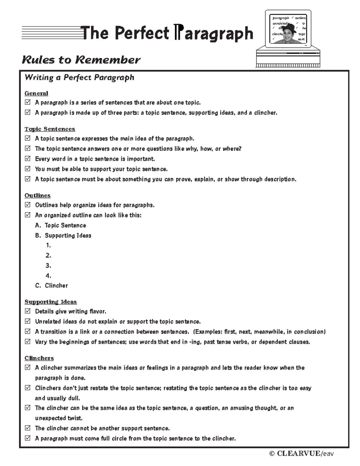 The-perfect-paragraph - Rules to Remember Writing a Perfect Paragraph ...