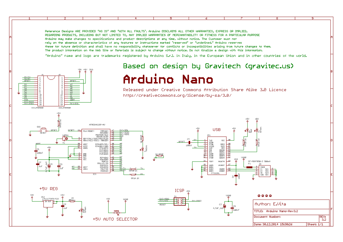 Arduino Nano-Rev3 - huhuihu - Circuitos digitales - Studocu