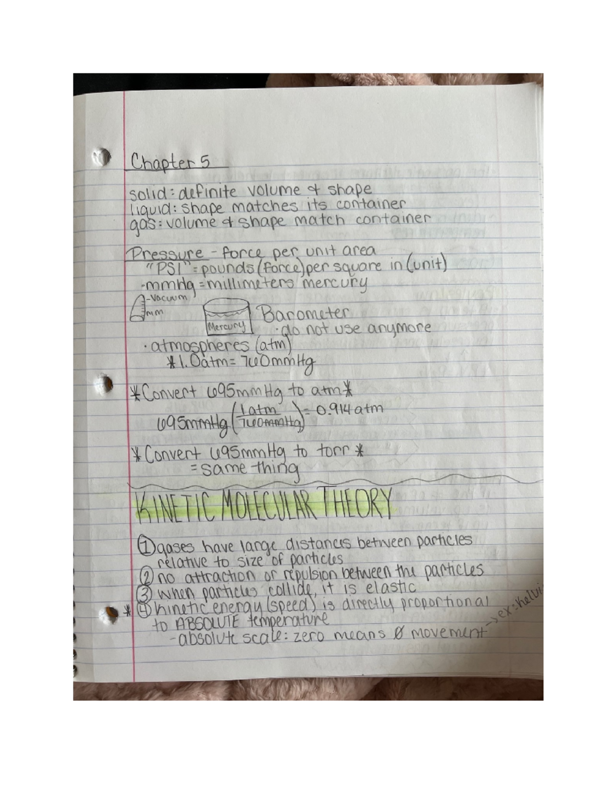 Chapter 5 Chemistry - CHEM121 - Studocu