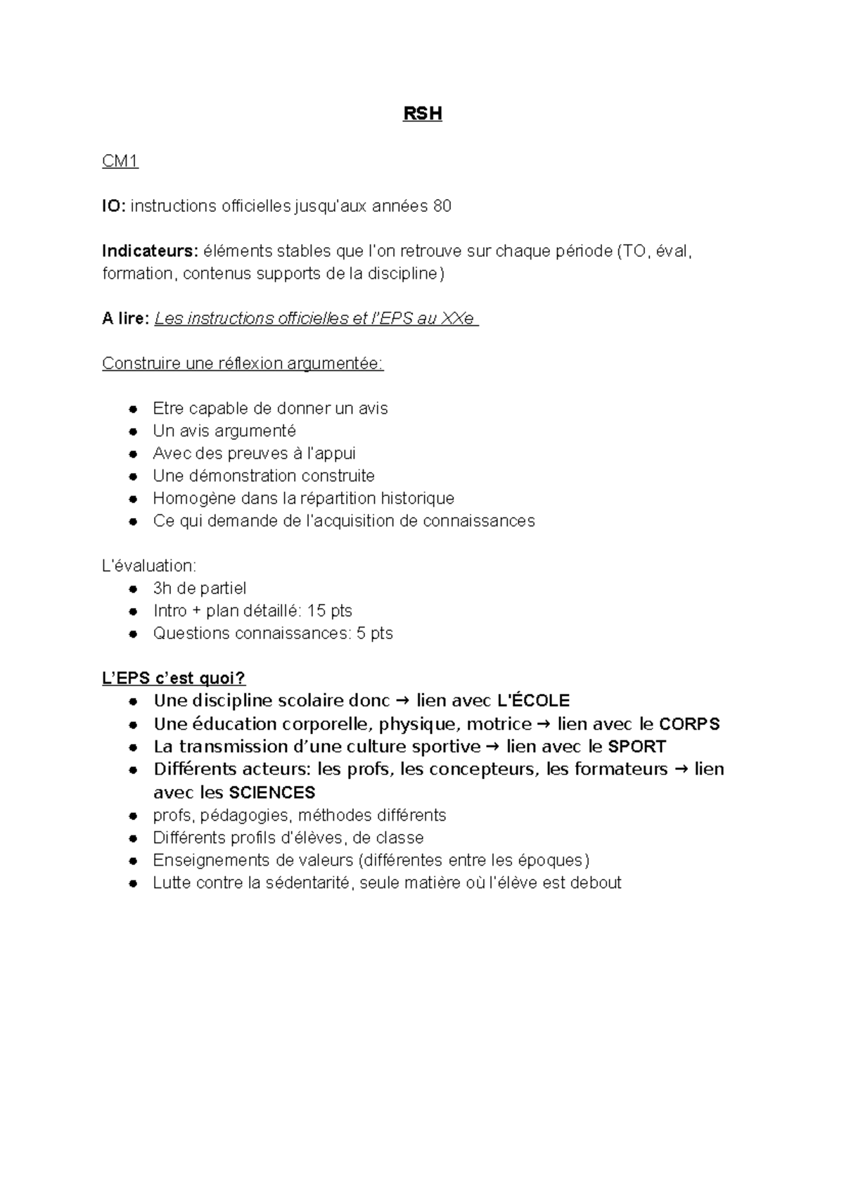 RSH - Cours RSH - RSH CM IO: instructions officielles jusqu’aux années ...