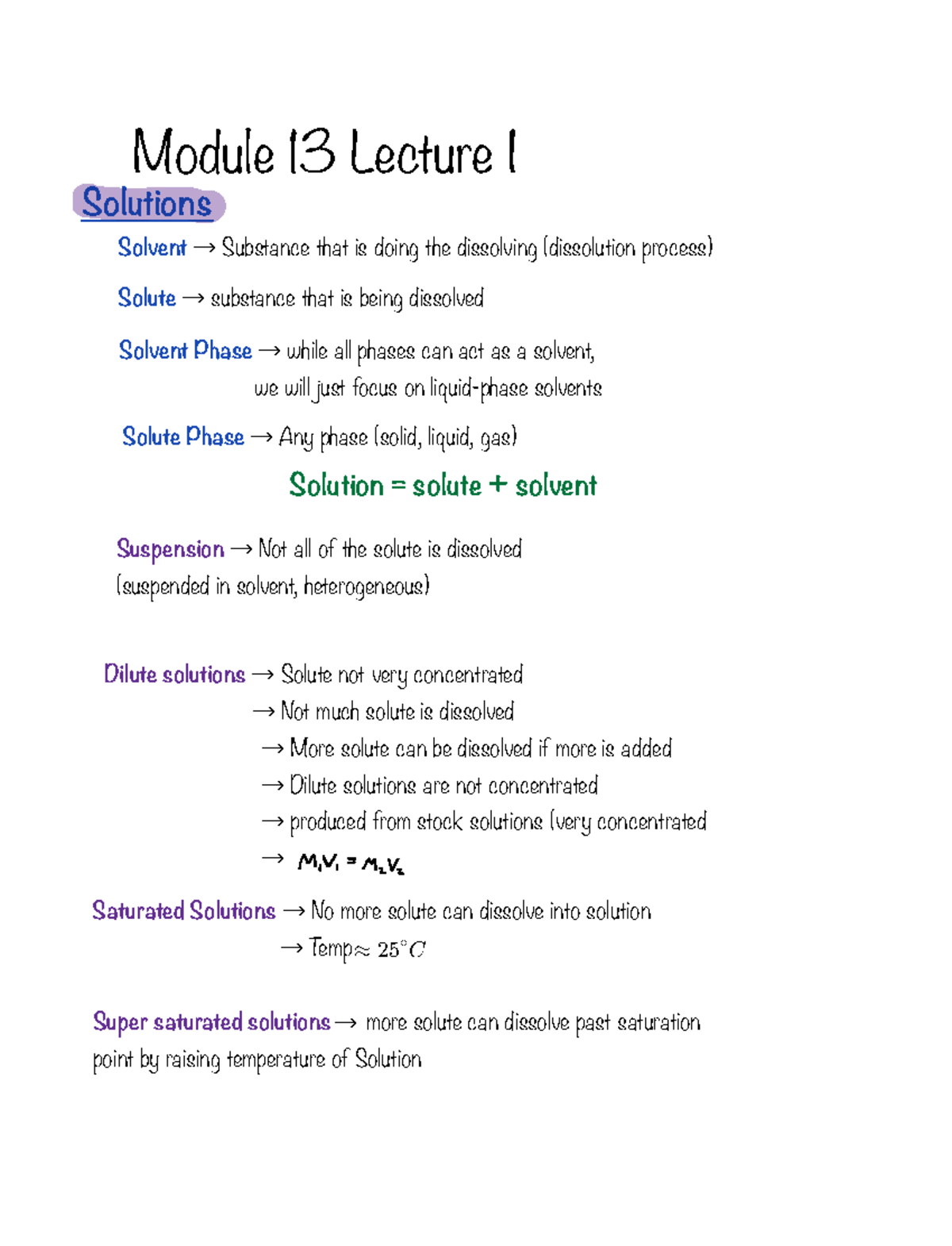 Module 13 Recorded Lecture Notes - M V Mak ####### Module 13 Lecture I ...