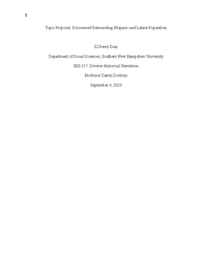 HIS 217 Module Three Collection of Sources Template - Chosen Topic ...