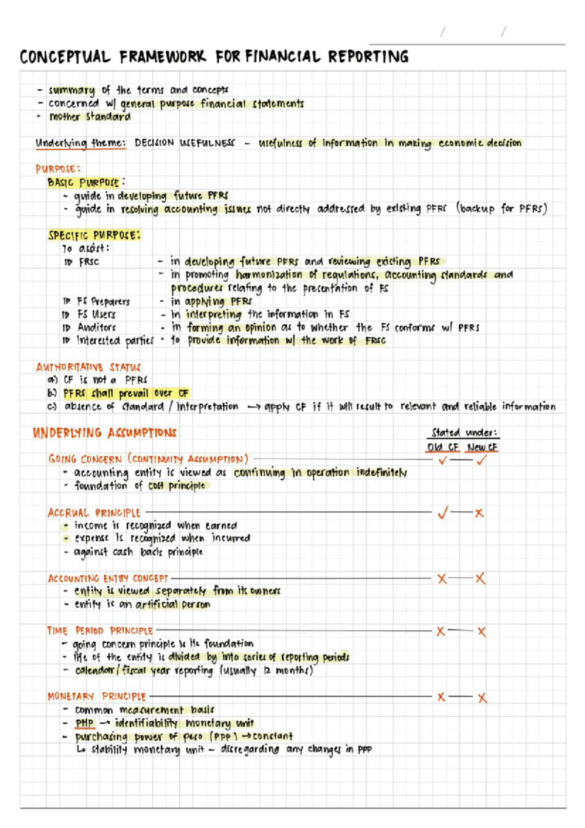Conceptual Framework Act Intermediate Accounting Studocu