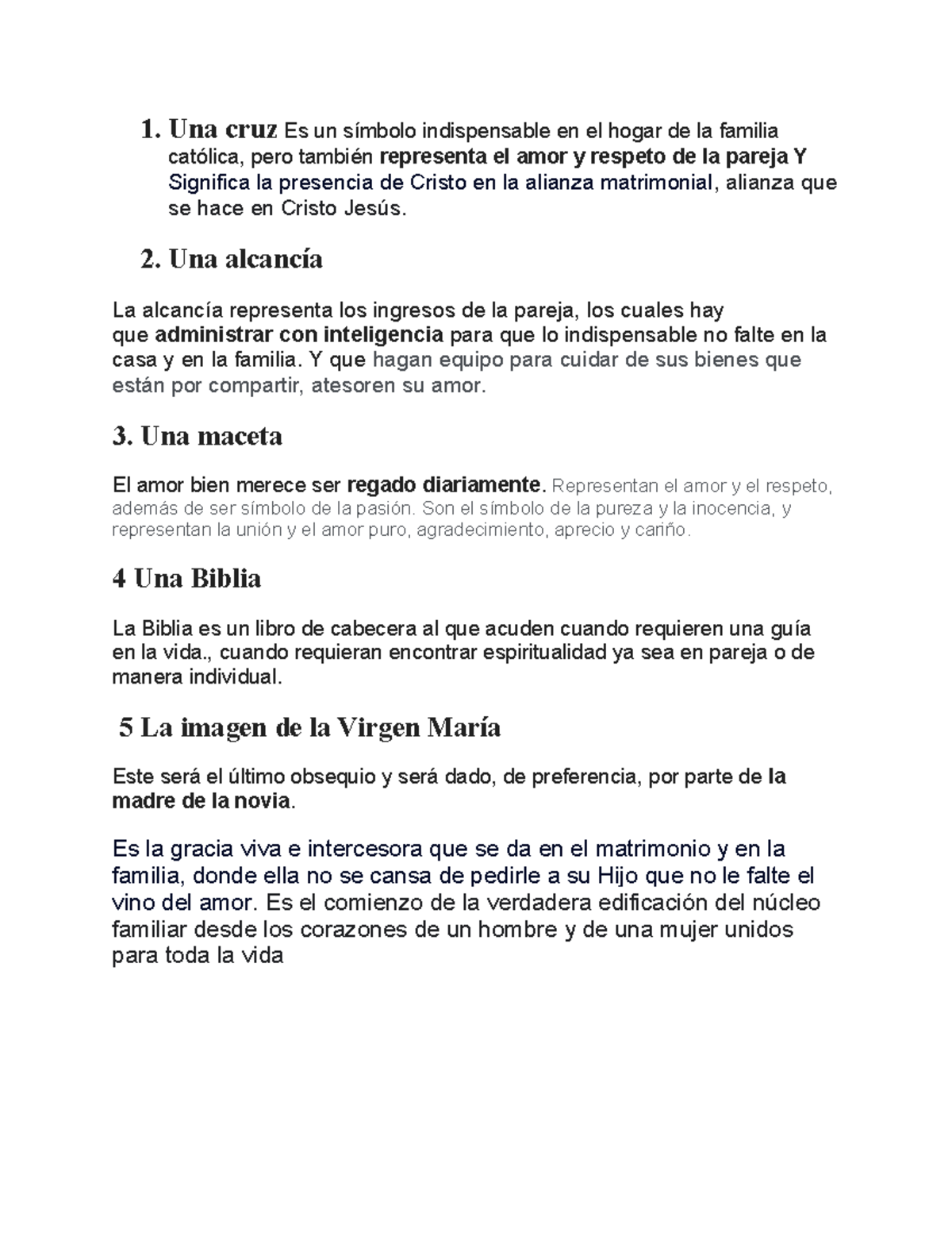 Guas matrimonial - guas de matrimonios - 1. Una cruz Es un símbolo ...