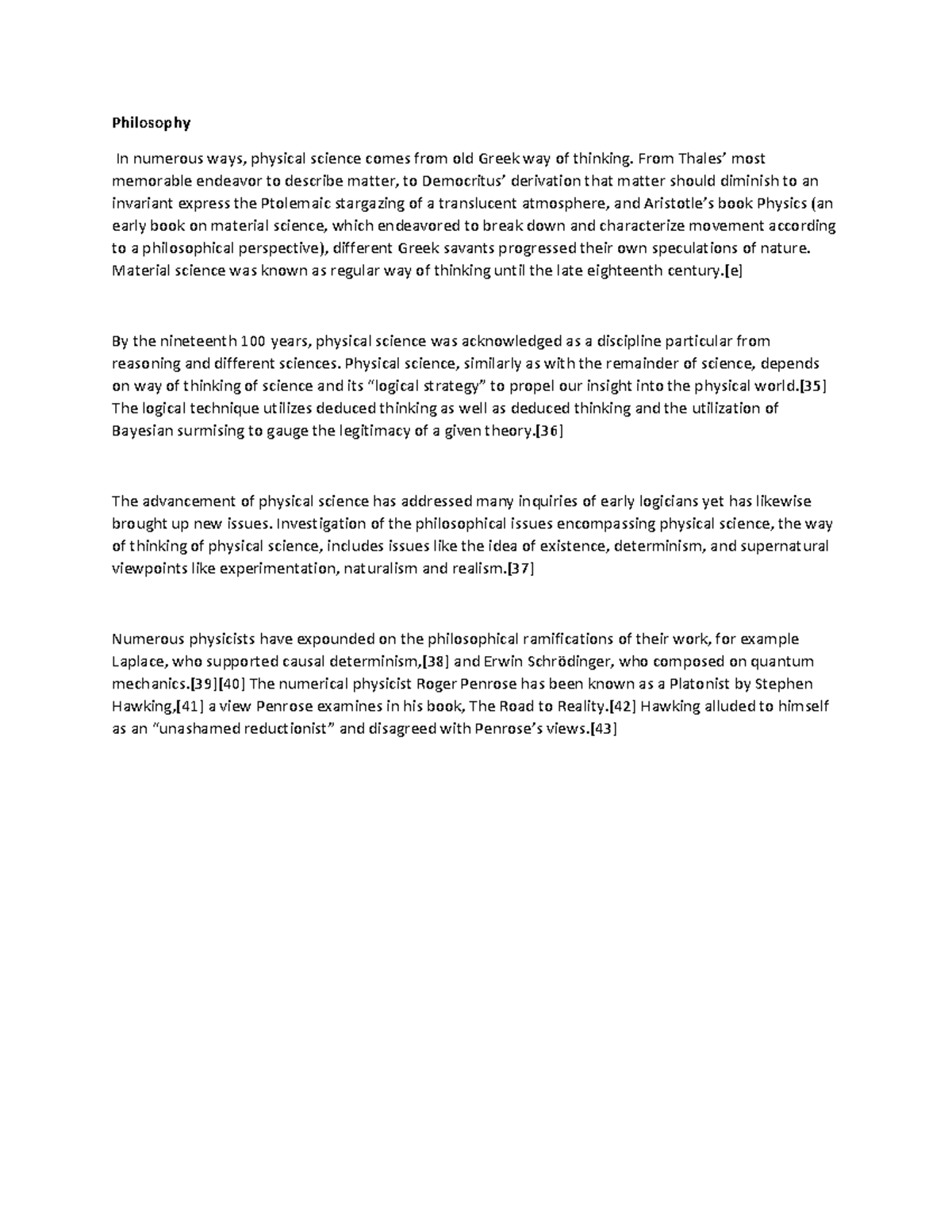 Philosophy physics - Useful - Philosophy In numerous ways, physical ...