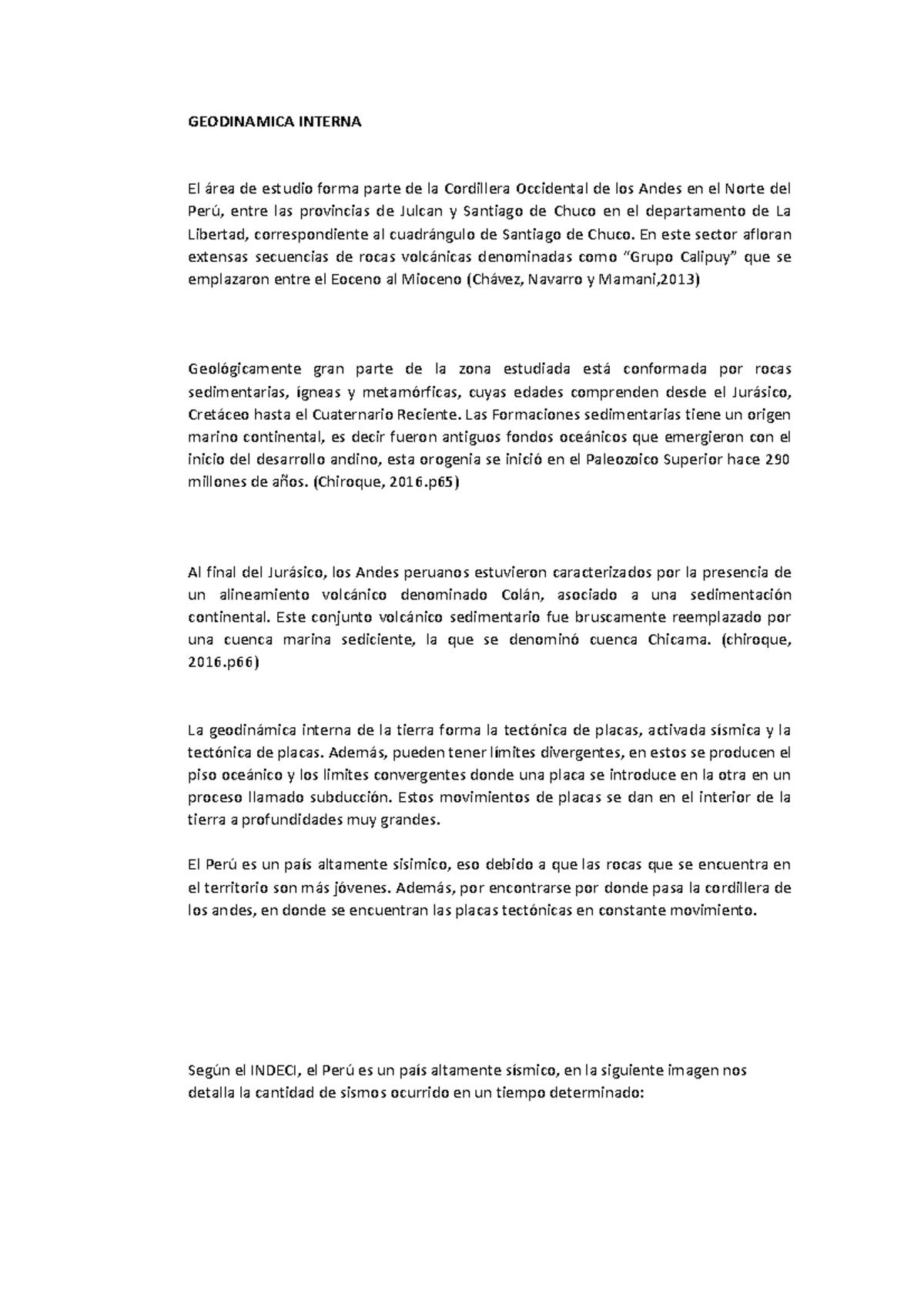 Geodinamica Interna - geo - GEODINAMICA INTERNA El área de estudio ...