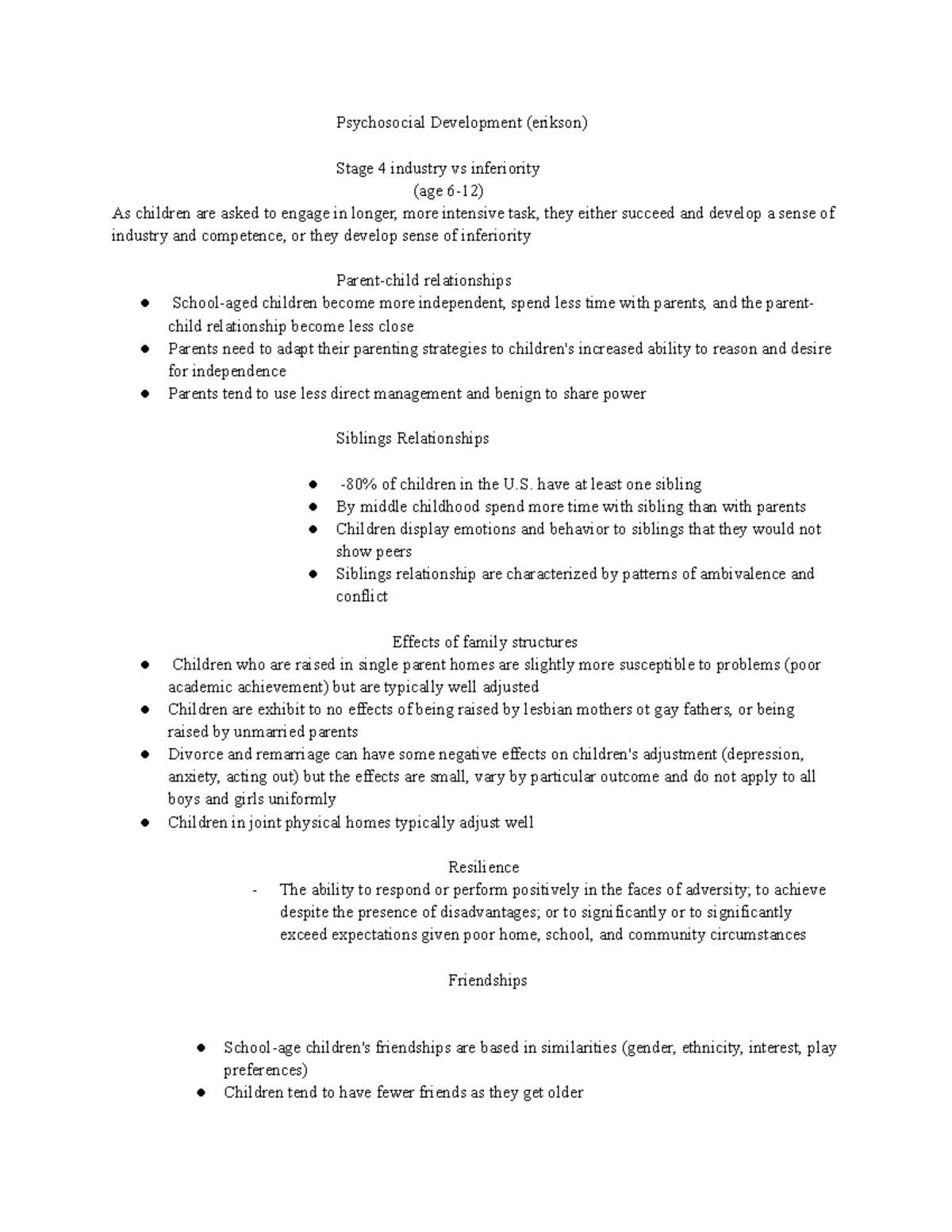 3 14 23 part - Basic developmental notes - Psychosocial Development ...