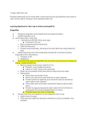 Test 7 Learning Objectives - Test 7 Learning Objectives Climate change ...