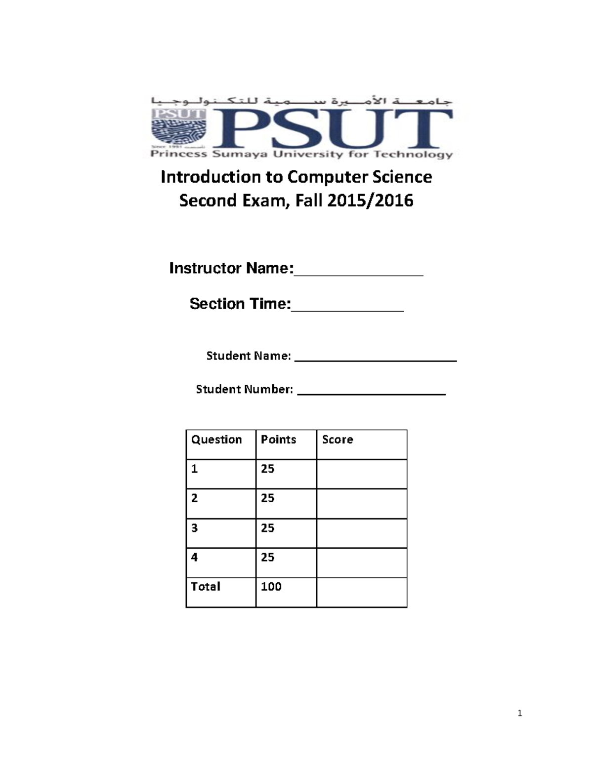 Psutarchive.11102.second-exam.2014 - Introduction to Computer Science ...