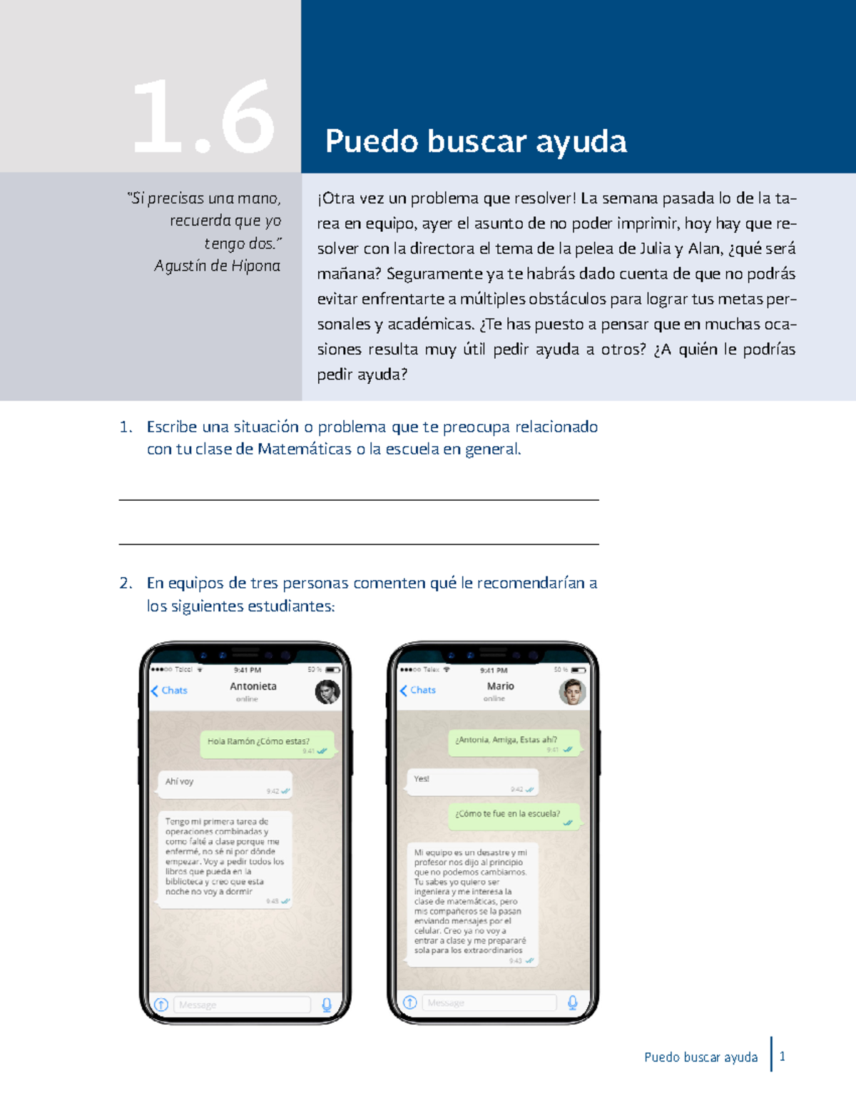 1 6 - Chido - Puedo buscar ayuda 1 1 Puedo buscar ayuda “Si precisas ...