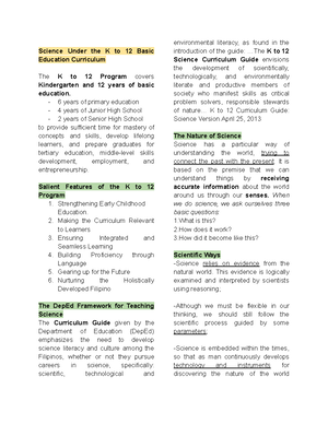 1 - Handouts - HANDOUTS in Earth Science/ Earth and Life Science ...