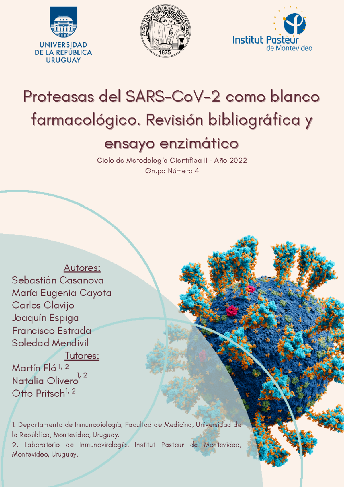 MCII G4 2022 - Proteasas del SARS-CoV-2 como blanco farmacológico ...