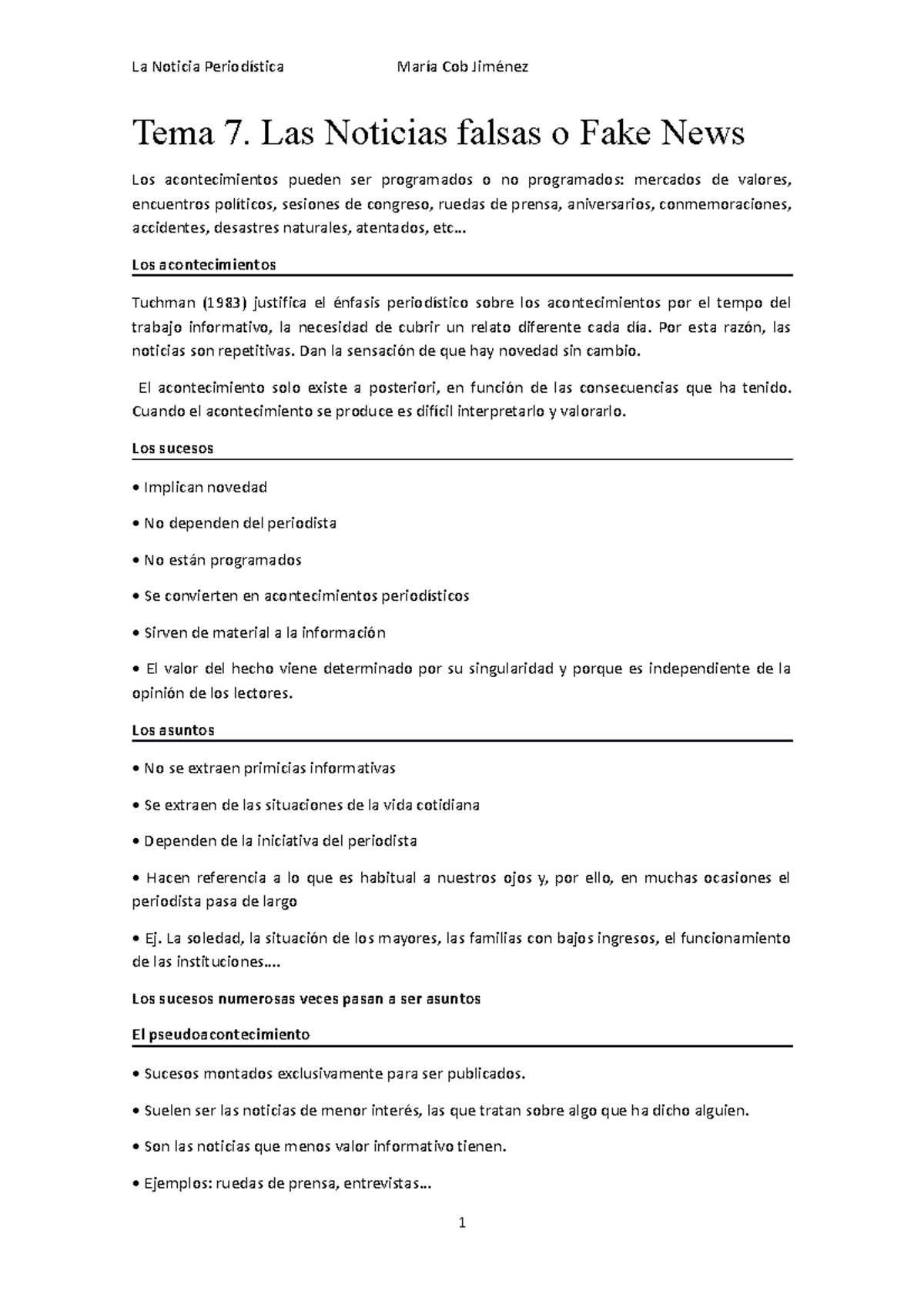 TEMA 7 EN Adelante - Apuntes - Tema 7. Las Noticias falsas o Fake News ...