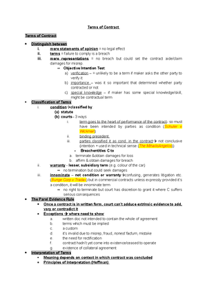 Revision Notes Contract Law: formation revisionism and a valid ...