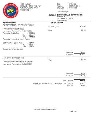 Statement Comenity CC - Pay attention to figures - NOTICE: See reverse ...