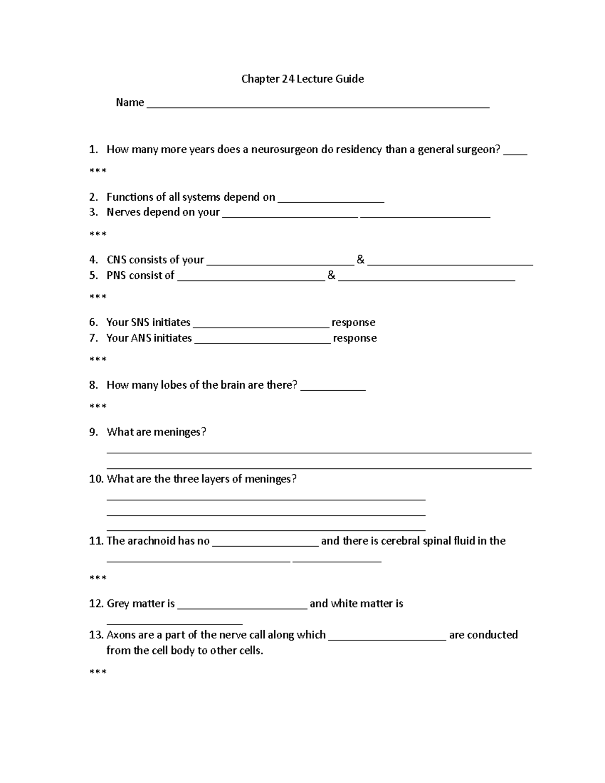 Chapter 24 Lecture Guide - Chapter 24 Lecture Guide Name - Studocu