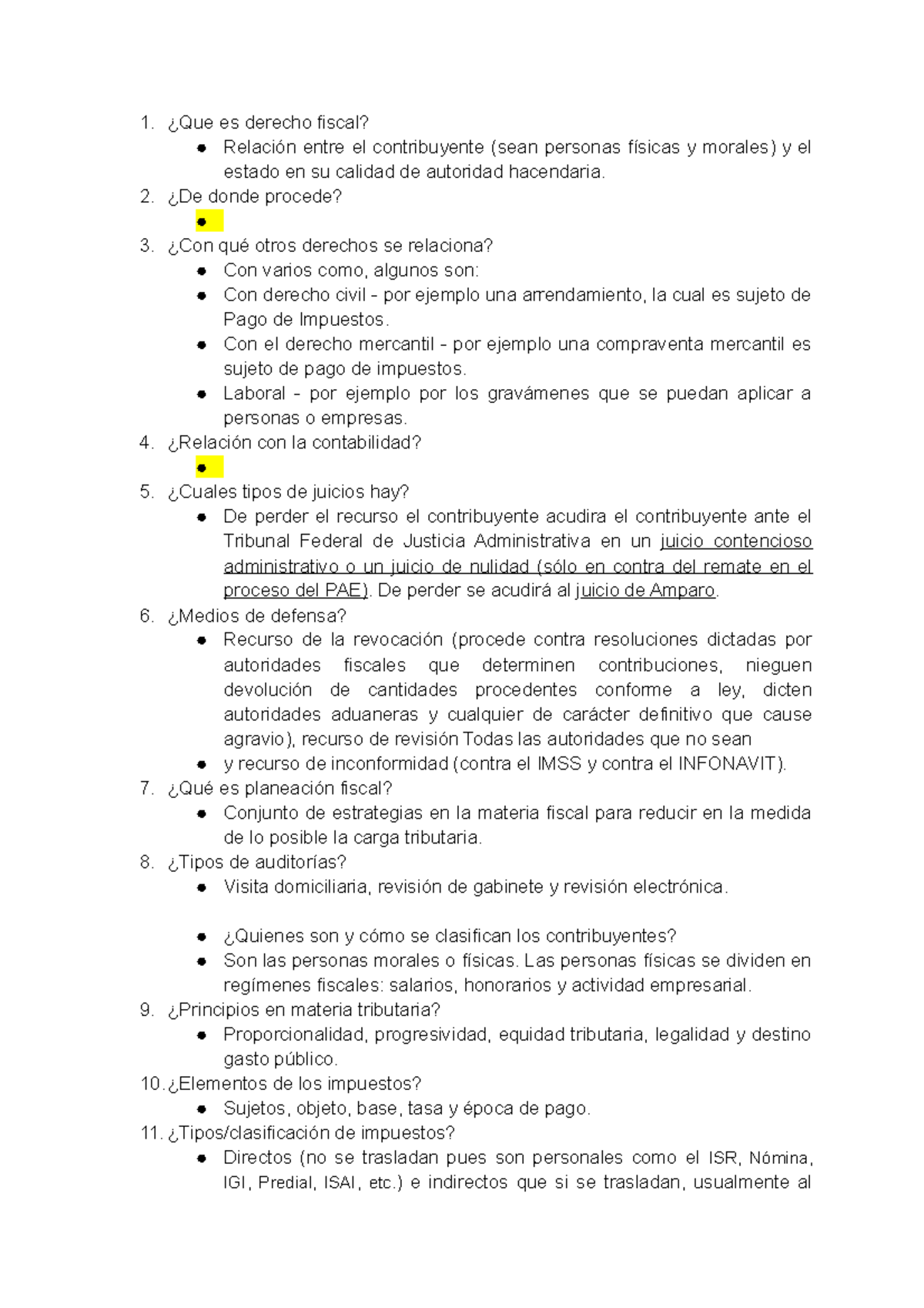notas impuestos - ¿Que es derecho fiscal? Relación entre el ...
