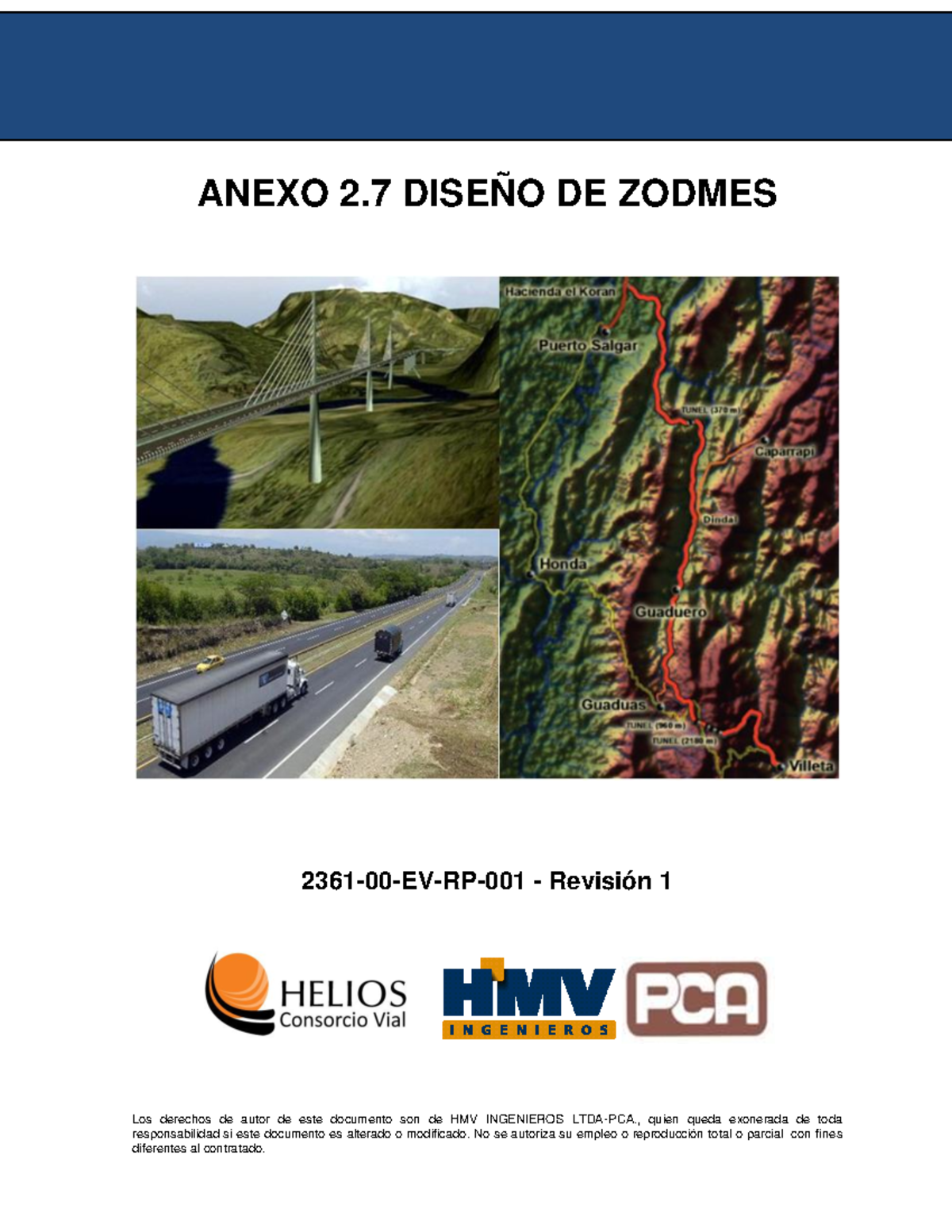 Informe de Zodmes - ANEXO 2 DISEÑO DE ZODMES Revisión 1 Los derechos de ...
