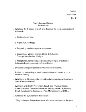 NURS 101 WEEK 2 Notes - NURS 101 WEEK 2 NOTES Chapter 17: Communication ...