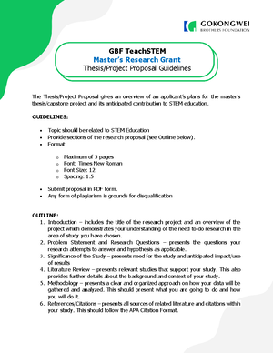 Concept paper - tracer study - A Tracer Study of the S. 2019-2020 ...