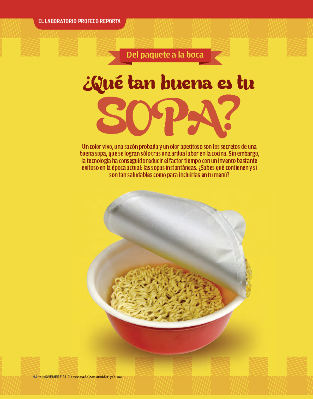 RC441 Estudio Calidad Sopa Instantaneas - 42 > NOVIEMBRE 2013 ...