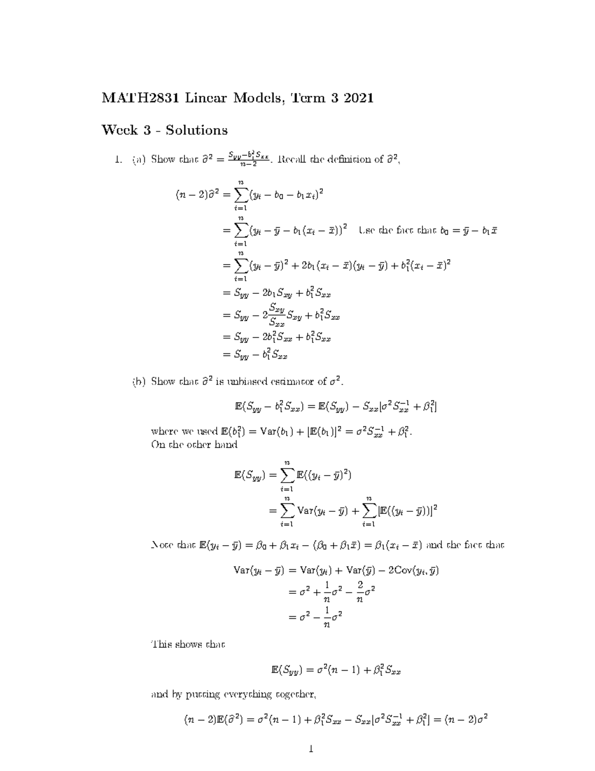 Tutorial week 3 solutions for Term_3 - ♥ r ♦ s r♠ ♦ t ♦♥s - Studocu