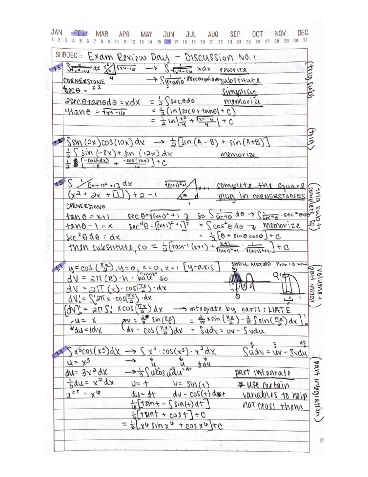 Review for Exam 1 - MATH2924 - Studocu
