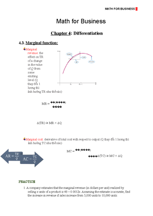 Matrices P1 - aefe - Mathematics For Biz and Econ Matrices Reading ...