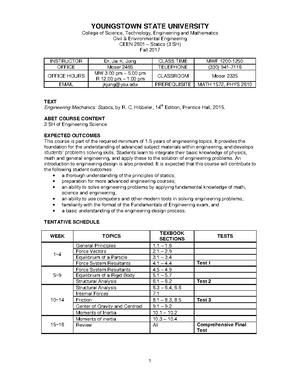 Sample final exam youngstown state university - Sample Final Exam Econ ...