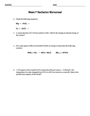 CP1 Recitation tutorial - Torque and statics 2 - College Physics I ...