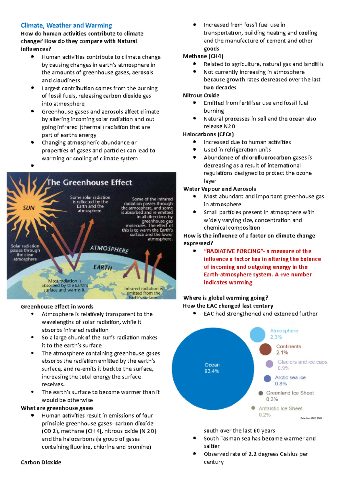Climate, Weather and warming - Climate, Weather and Warming How do ...